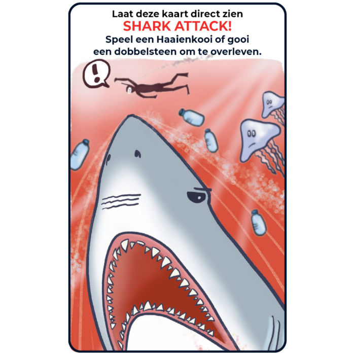 Shark Attack the Game - Red de oceaan van plasticvervuiling
